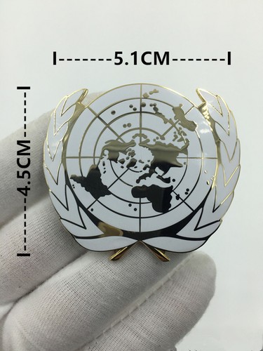 High quality UN United Nations Peace Keeping Beret Cap Hat copper Badge ...