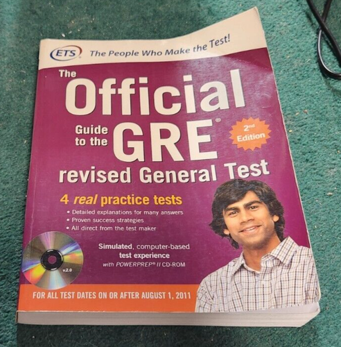 Official Guide to the GRE Revised General Test w/PowerPrep II CD-ROM ...