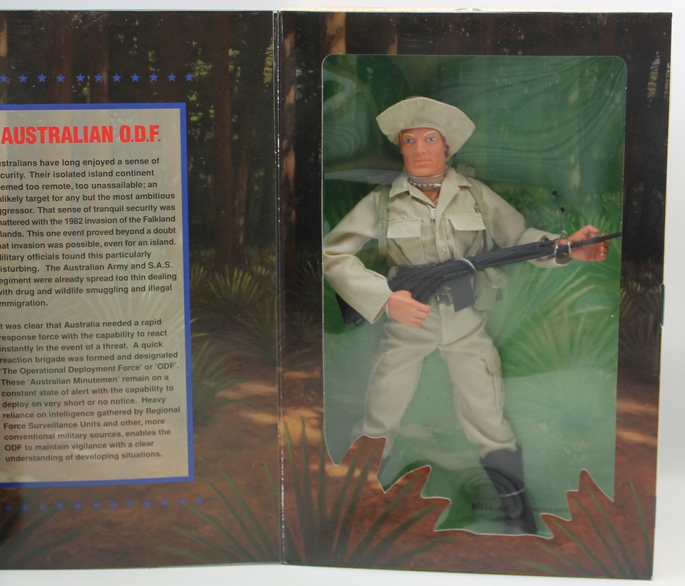 GI Joe 12" Australian O.D.F. Action Figure Classic Collection Blond ...