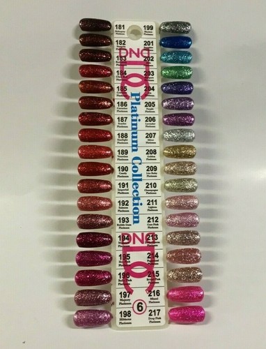 DC&DND Daisy Color Chart Gel Polish Color Sample Chart Palette Display ...