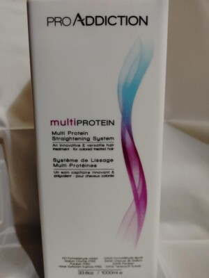 PRO ADDICTION Multi-Protein Straightening Smoothing System PURPLE 33 ...