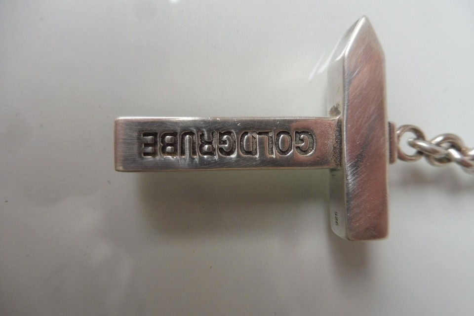 Beautiful, old, Massive Keyring, Hammer, Bonanza, 925 Silver | eBay