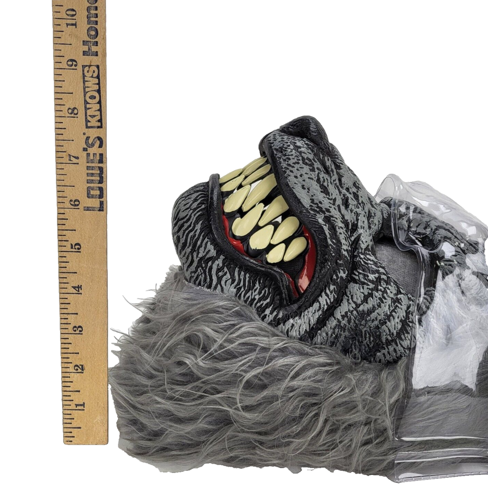 Halloween Wolf Head Face Mask Werewolf Moving Mouth Cosplay Costume ...