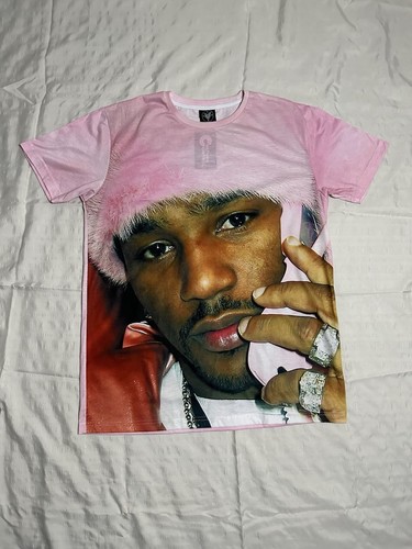 Rare Vintage Dipset Diplomats Camron Pink Fur T-Shirt Hip Hop AOP Rap ...