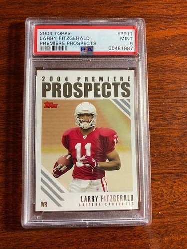 2004 Topps #PP11 Larry Fitzgerald Rookie Card PSA 9 | eBay
