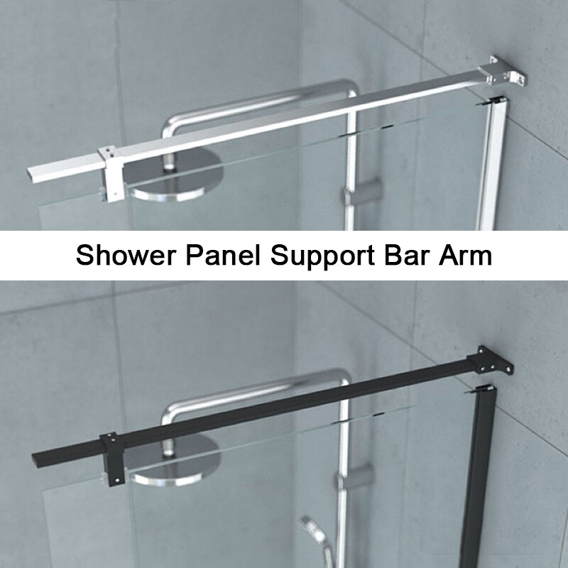 Stainless Steel Wall to Glass Support Rod Arm 8~12mm Glass Reinforced ...