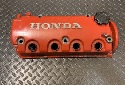 Honda D Series Single Cam VTEC Valve Cover OEM RED D16Z6 D16Y8 JDM ZC ...