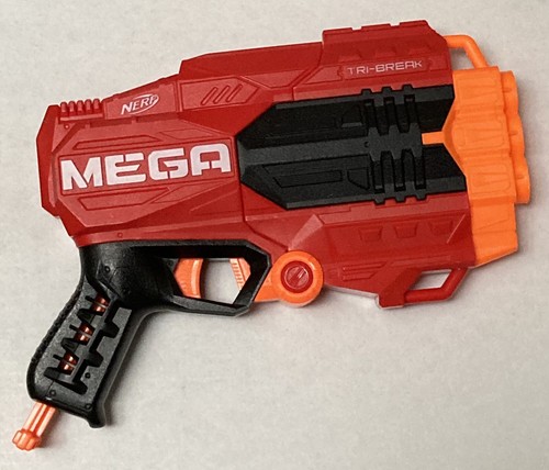Nerf N-Strike Mega Tri-Break Dart Gun Blaster Tested No Mega Darts ...