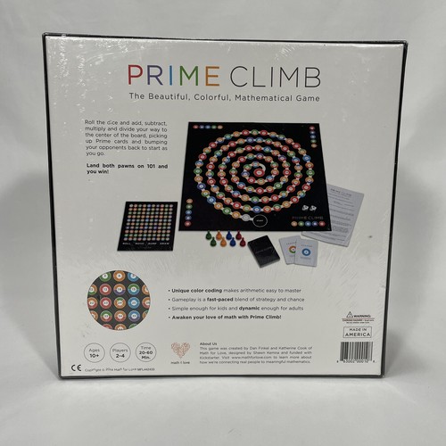 Math for Love Prime Climb Mathematical Game (2014) for sale online | eBay