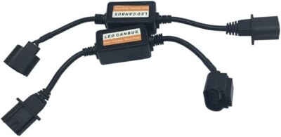 LED Headlight Anti Flickering Decoder Canbus Error Free Resistor H13 ...