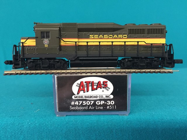 47507 Atlas N Scale Gp30 Seaboard Air Line for sale online | eBay