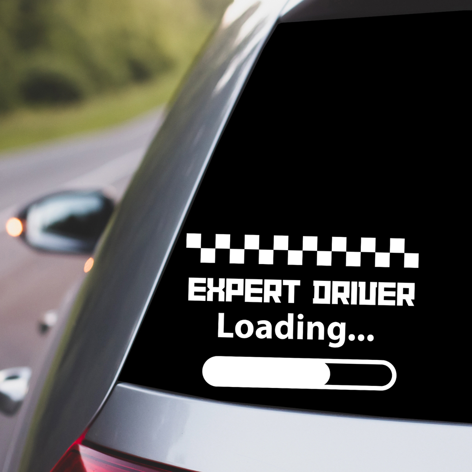 Student Driver New Driver sticker Car Vinyl Decal New Driver gift Free ...