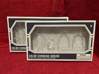 Set of 2 Disney Star Wars DROID DEPOT Color Changing Droids Set, BOX ...