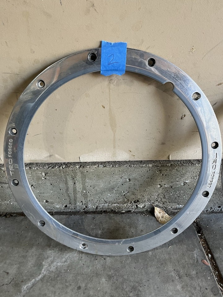 TRD Rock Warrior OEM 17" Wheel Bead Lock Rings Toyota Tundra PTR45 ...