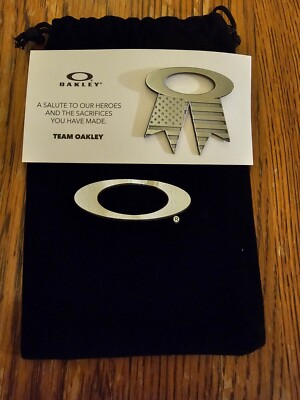 Authentic Oakley O Ribbon Flag 2021 Pin New | eBay