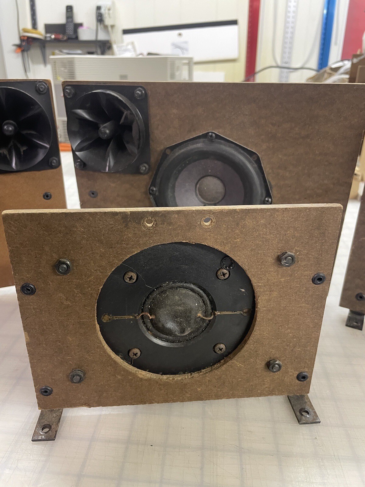 Vintage Dahlquist DQ-10 Midrange & Super tweeter Assembly SET 6 Not ...