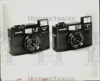 1978 Press Photo Minolta's Hi-matic S and SD cameras - afa08127 | eBay