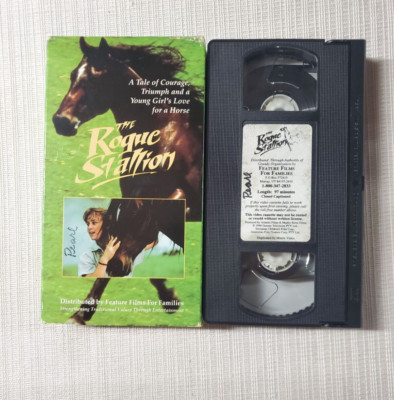 The Rogue Stallion VHS 1992 Collectible Horse Girl Video | eBay