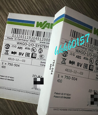 750-504 WAGO Digital Output Module Accelerated FedEx/DHL Brand new | eBay