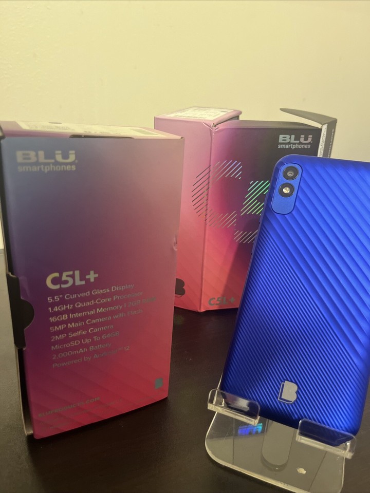 *New* BLU C5L+ (Plus) 16GB - Blue (GSM Unlocked) Dual SIM Smartphone | eBay