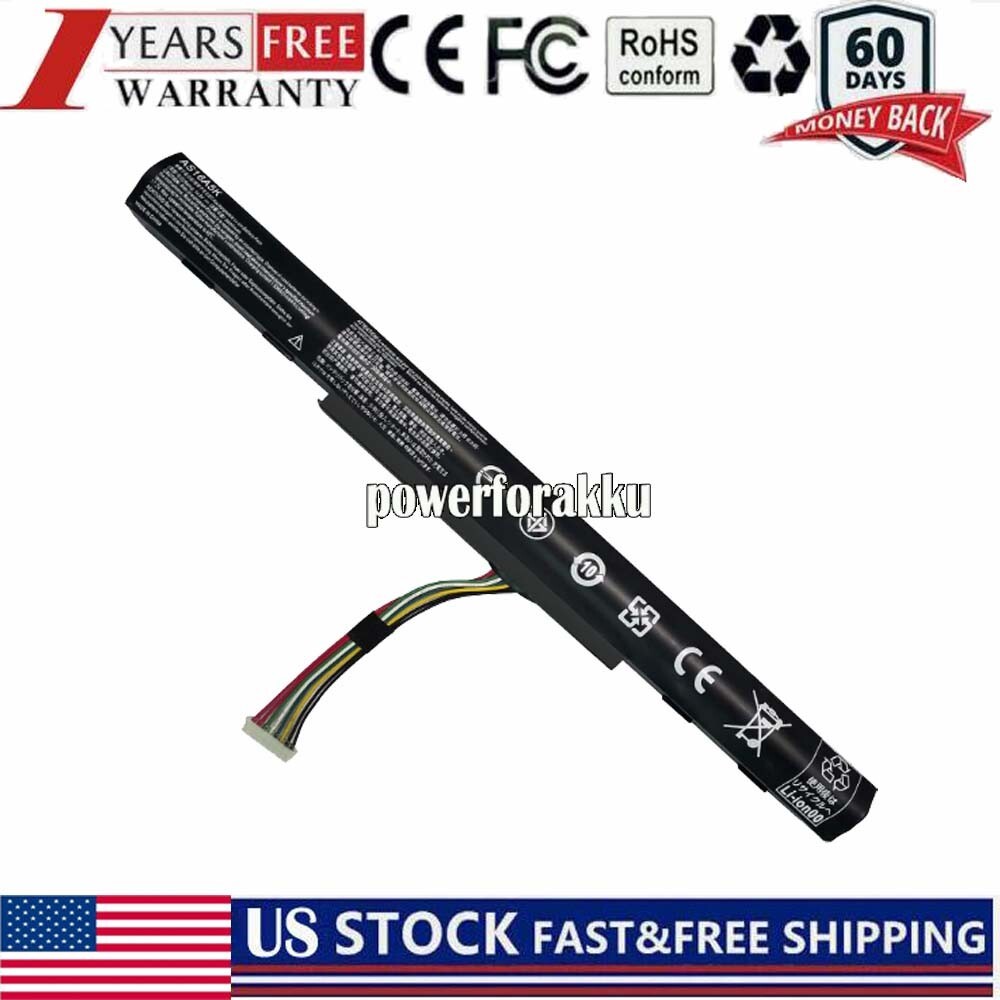 AS16A8K battery new 2600mAh for Acer Aspire E5-576G E5-575 523G 4INR19 ...