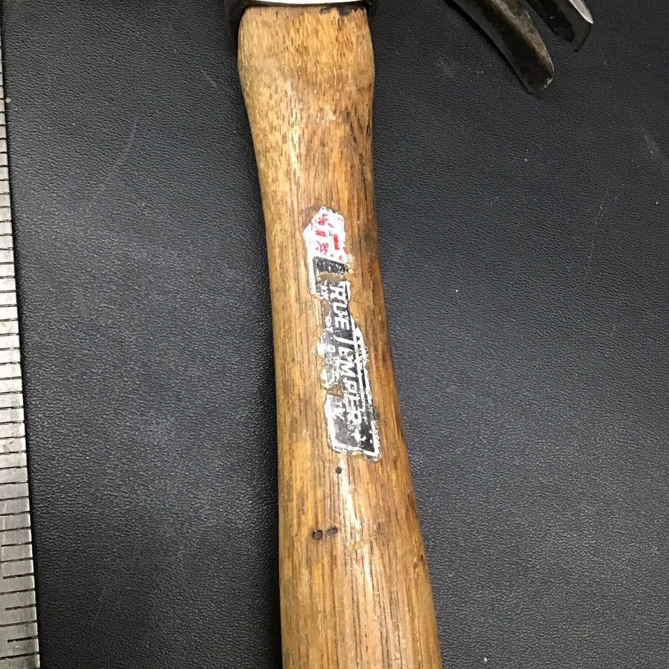 Vintage True Temper 116 Hammer Original handle Sticker ~16 oz VERY NICE ...