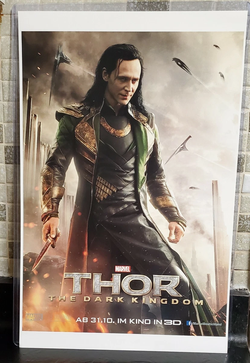 Thor Dark World Loki Poster