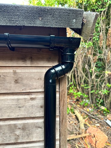 Gutter Kits for shed, outhouse, greenhouse ect, Mini Flo Full Kit ...