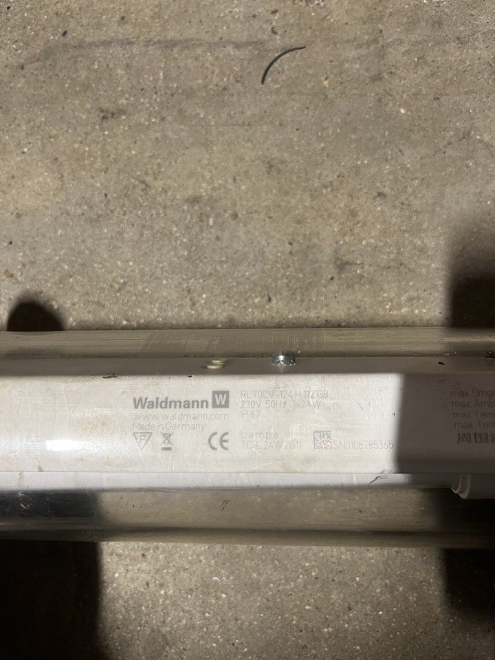Waldmann RL70cv 124H machine light | eBay UK