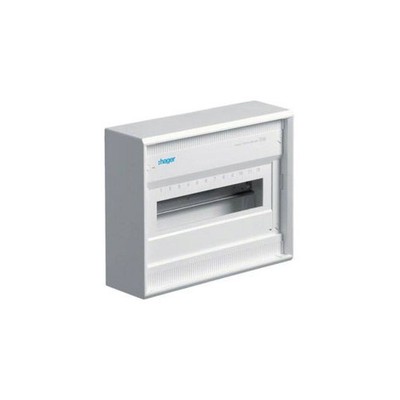 Hager VA12CN Switchboard Cabinet Surface-Mount 12 Partitions 1 Row ...