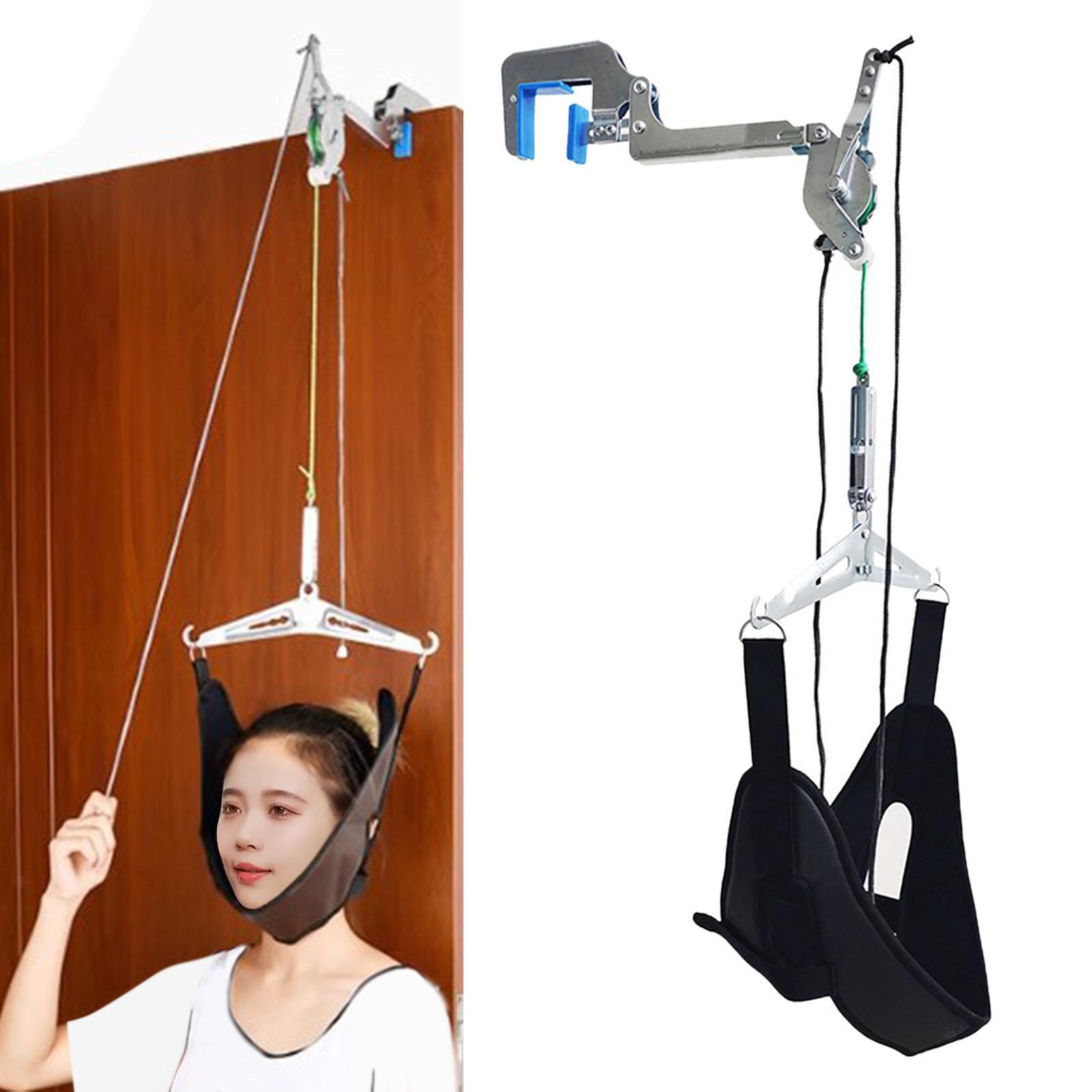 Cervical Traction Device Adjustable Retractor Frame over The Door Neck ...