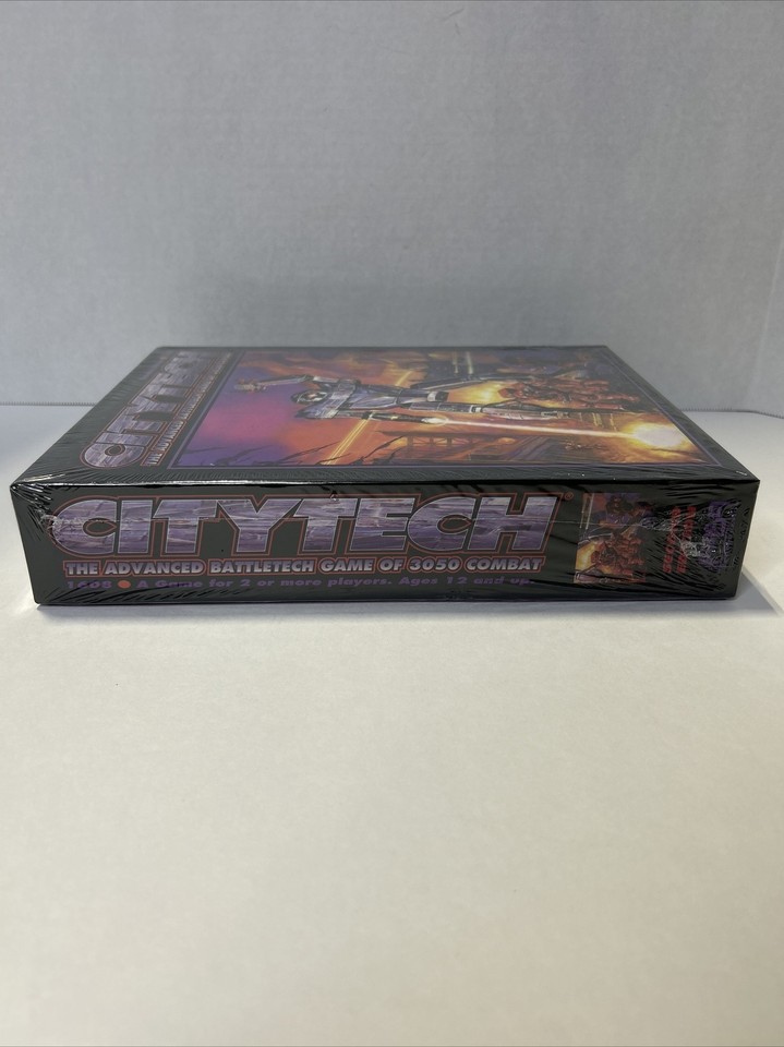 FASA Battletech Core Box Set Citytech (2nd Ed) EX Brand New Sealed J2 ...