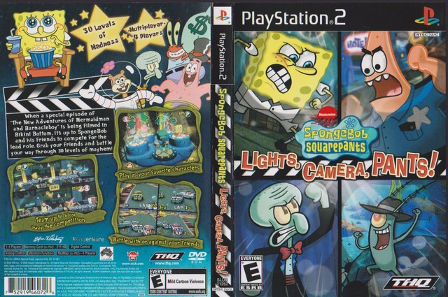 SpongeBob SquarePants: Lights, Camera, Pants (Sony PlayStation 2, 2005 ...