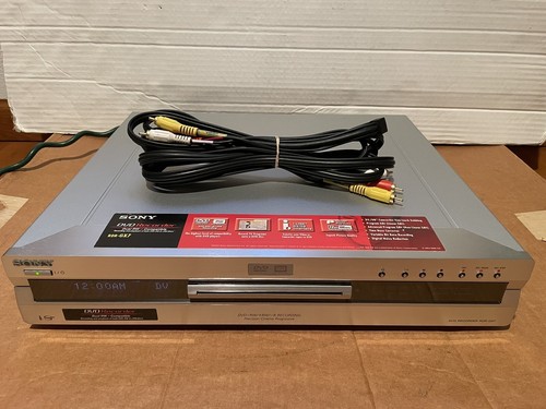 Sony RDR-GX7 DVD Recorder CD Player & Audio Video Cable Tested AS IS ...