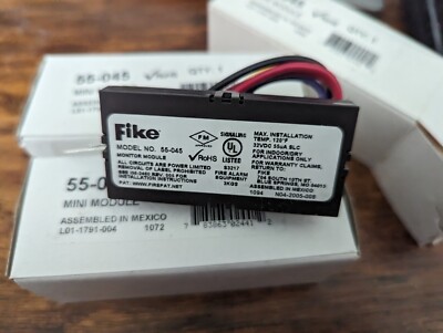 Fike 55-045 Mini Monitor Module New | eBay