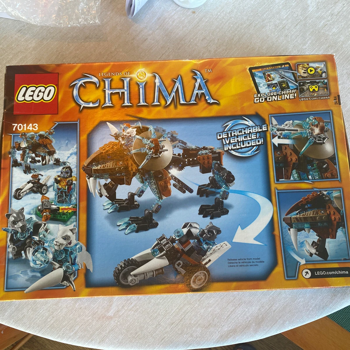 Lego Chima Sir Fangars Sabre Tooth Walker