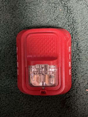 System Sensor SRL Fire Alarm With Back Plate - Red 783863047480| eBay