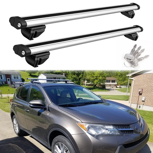 53" Aluminum Car Top Roof Rack Cross Bars Cargo Luggage Carrier For ...