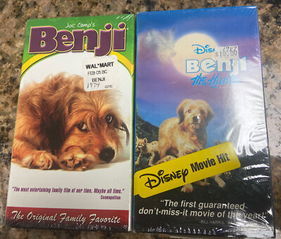 Vintage BENJI Original & The Hunted Disney VHS Lot Of 2 12257594034| eBay