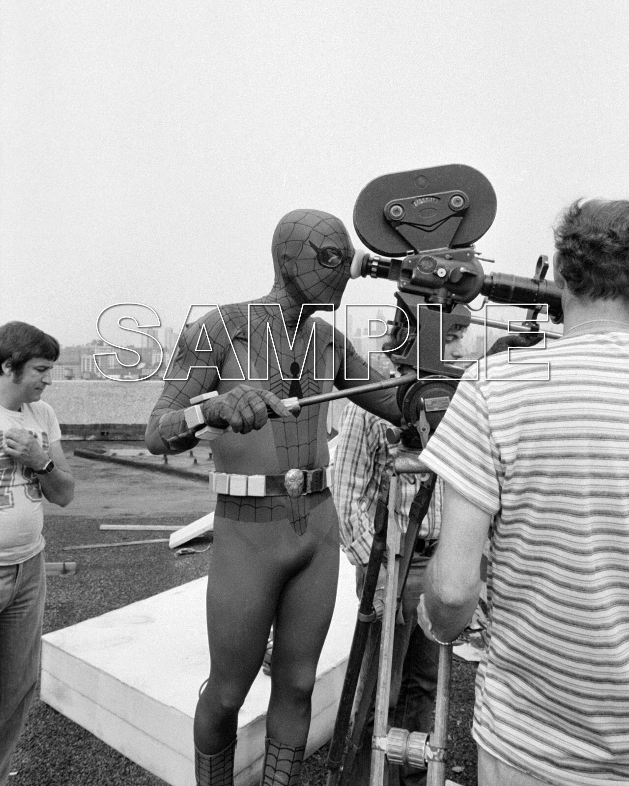 AMAZING SPIDER-MAN 8X10 Photo 22 behind-the-scenes 1977 TV series | eBay