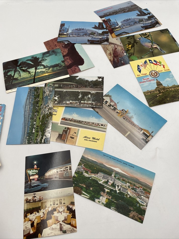 Souvenir Postcard Folders Plus Individual Cards Over 180 Estate ...