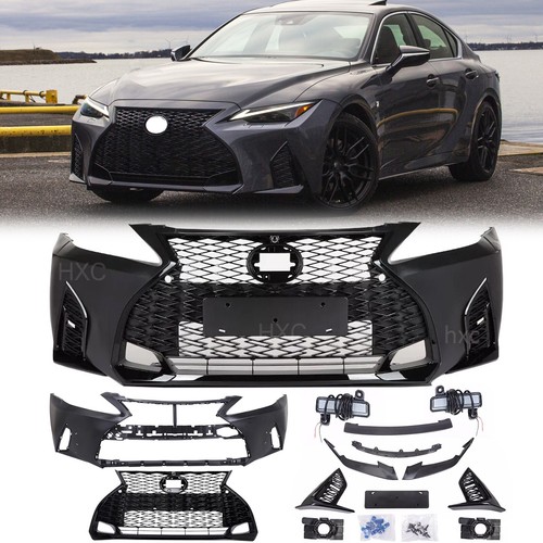 For 2006-2013 Lexus IS350 to 2021+ F-Sport Front Bumper Cover Grill ...