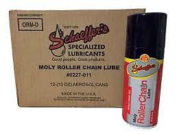 Schaeffer's Oil Moly Roller Chain Lube (12-13oz Cans) #227 | eBay