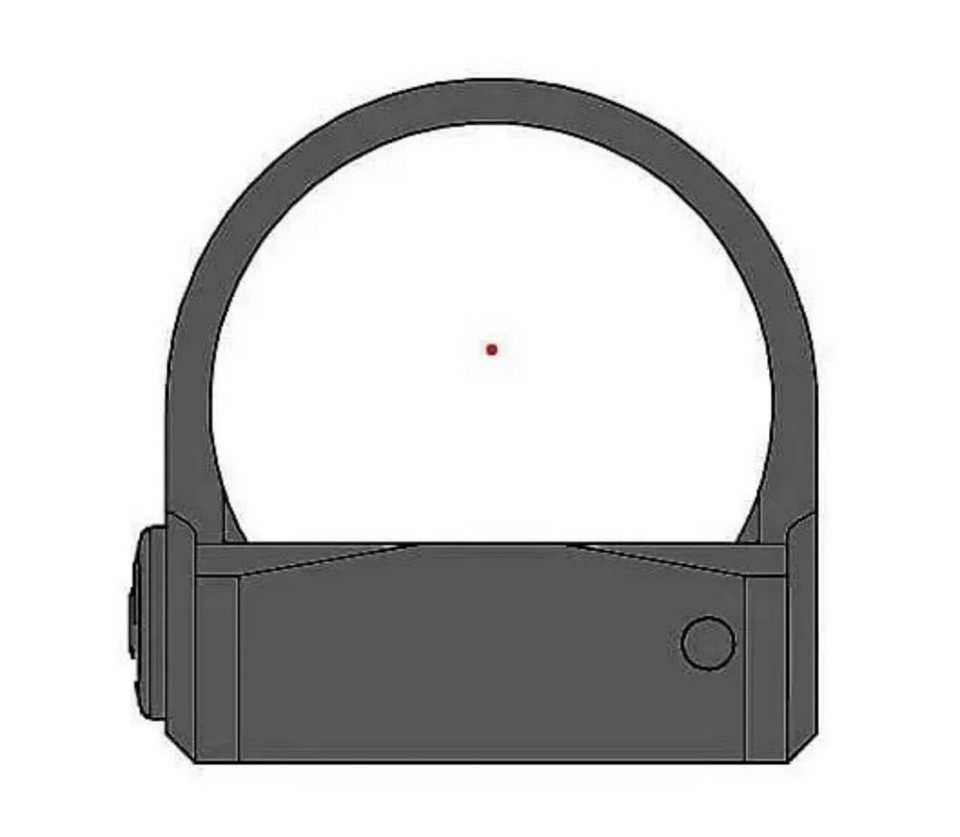 Gideon Optics Omega Red Dot Sight with RMR Footprint Tactical Hunting ...
