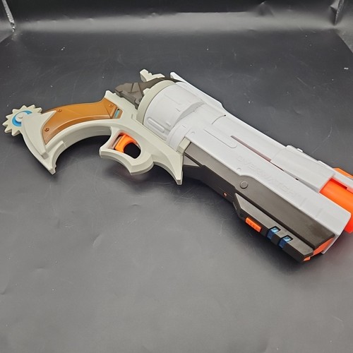 Nerf Rival Overwatch McCree Revolver Blaster Big Toy (Gun Only) White ...