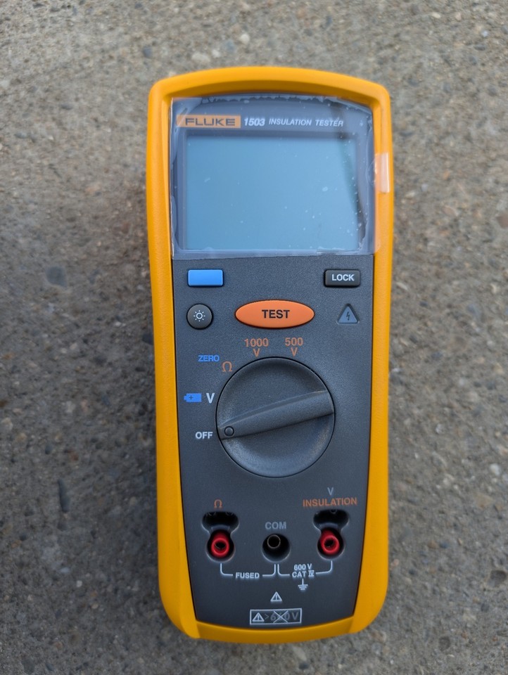 Fluke 1503 Digital Insulation Testing r | eBay