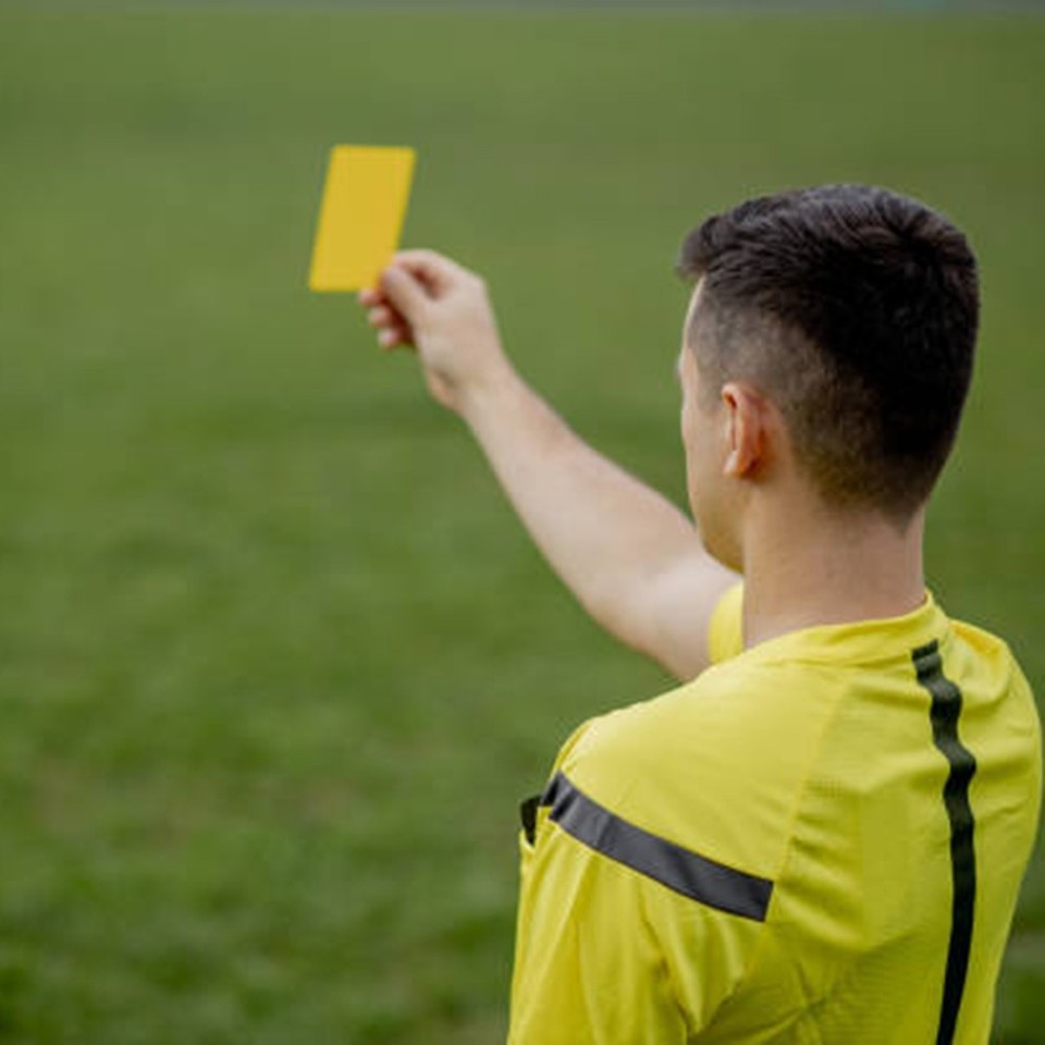 Soccer Referee Red and Yellow Card Set Reliable Tools for Game Fairness ...