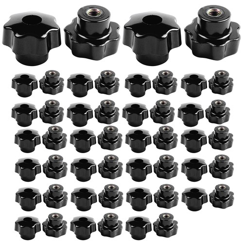 50 Pieces Grip Knobs, Female Thread Diameter 8mm, Head Diameter3781 ...