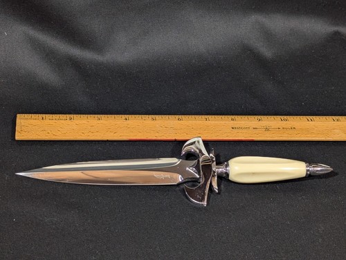 11" Stainless Steel Bone Handled Dagger, by Sleeq Knives | eBay
