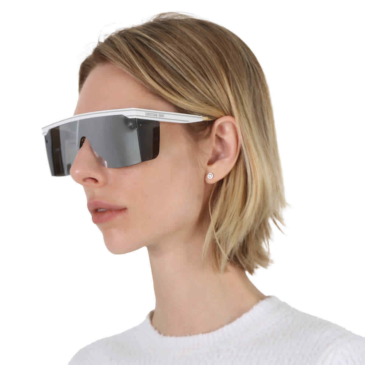 Dior DIORCLUB M1U Smoke Mirror Shield Ladies Sunglasses Dior DIORCLUB M1U Smoke Mirror Shield Ladies Sunglasses